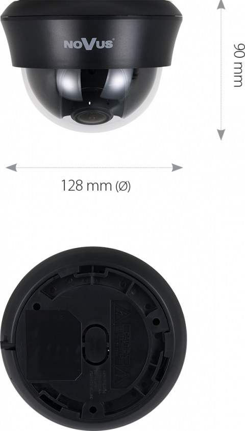 Dome Camera NVC-422D-black | NOVUS Professional solution for your ...