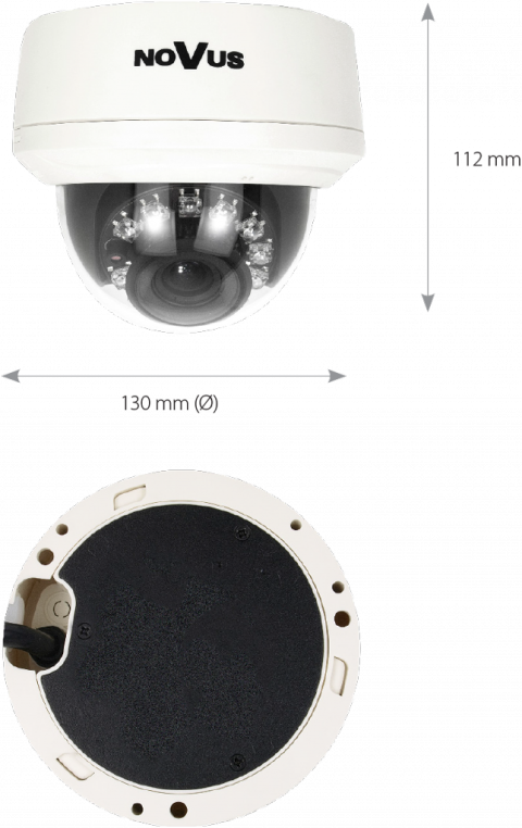 Dome IP Camera NVIP-5DN5000D/IR-1P | NOVUS Professional solution for ...